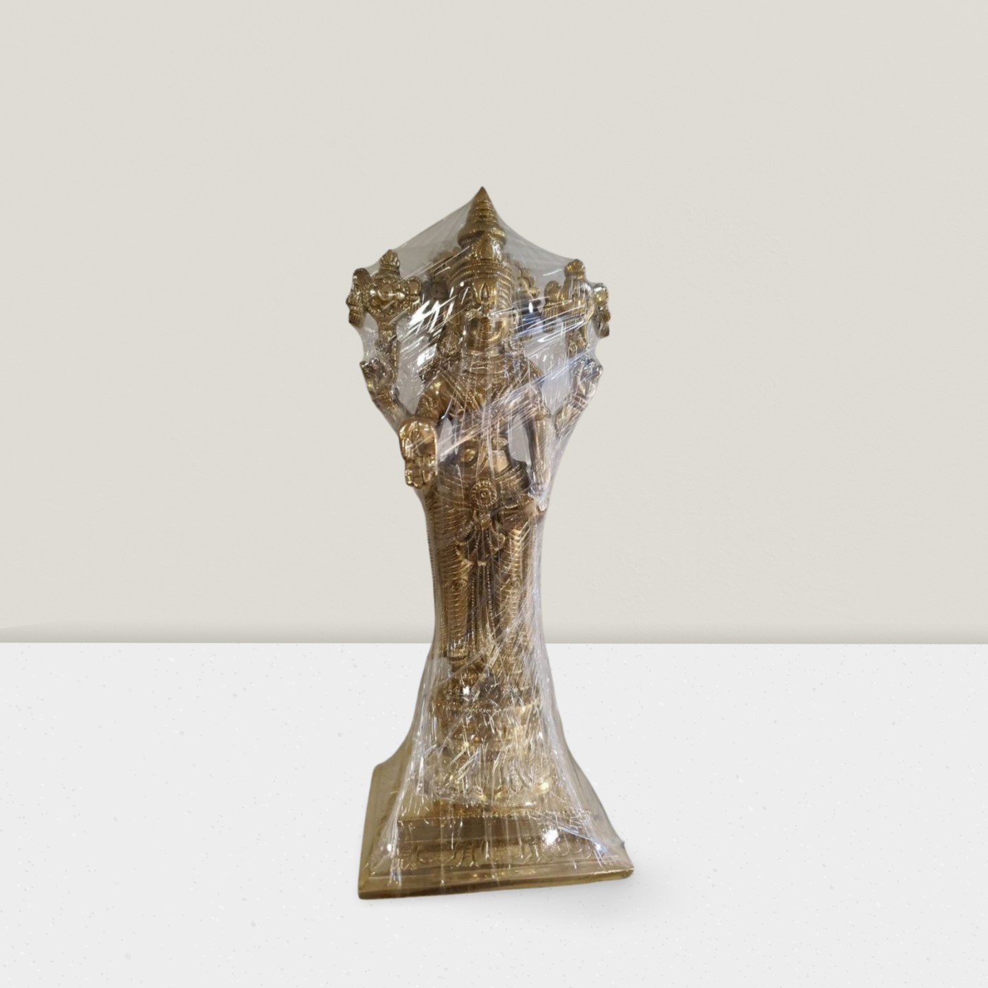 Shop Elegant Brass Lord Vishnu Idol – Symbol of Preservation and ...